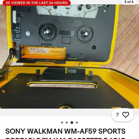 Headphones | Walkman Fmam Sports Sony Vintage Works But I Have No ...
